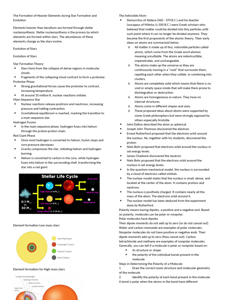 Physci Handout | PDF
