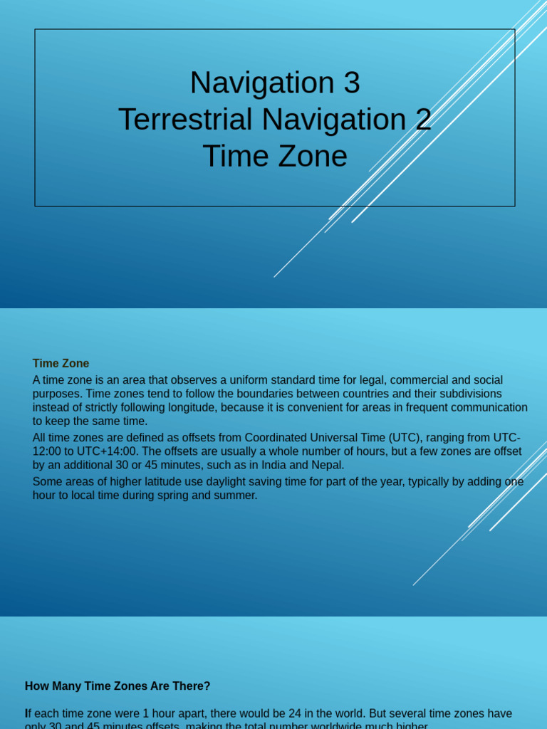 Time Zone | PDF | Longitude | Geography