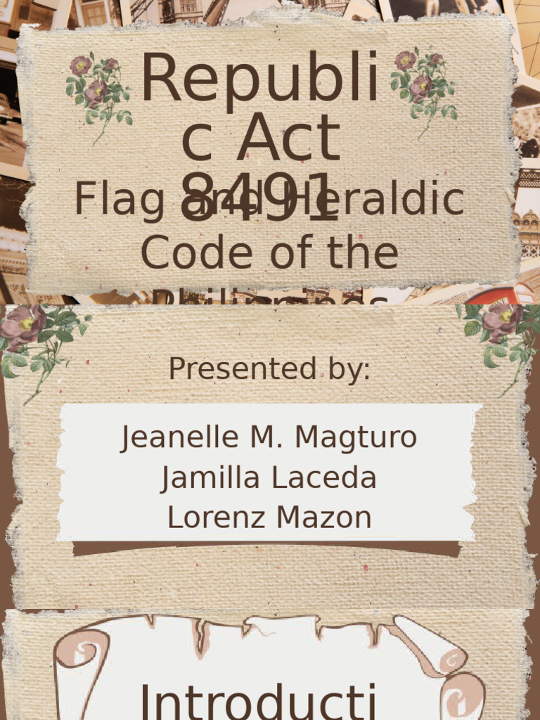 Ra 8491 Nstp Report | PDF