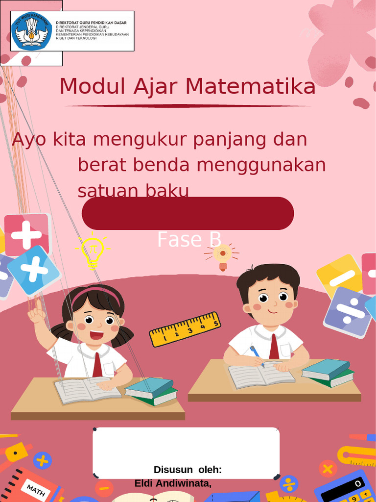 Modul Ajar Matematika - Ayo Kita Mengukur Panjang Dan Berat Benda ...
