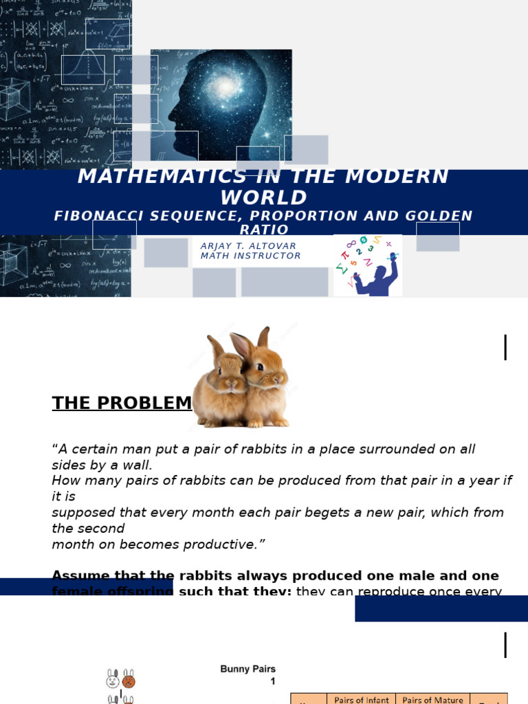 MMW Fibonnacci Sequence Proportion and Golden Ratio | PDF