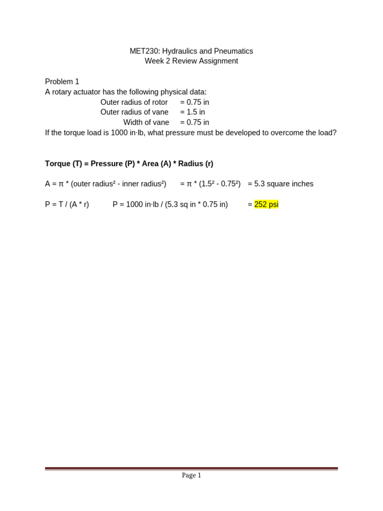 W2 Review Assignment | PDF