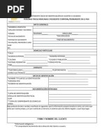 Anexo 3 Expediente Unico de Identificacion PF Form | PDF