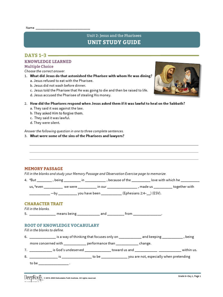 Open Unit 2 Study Guide | PDF