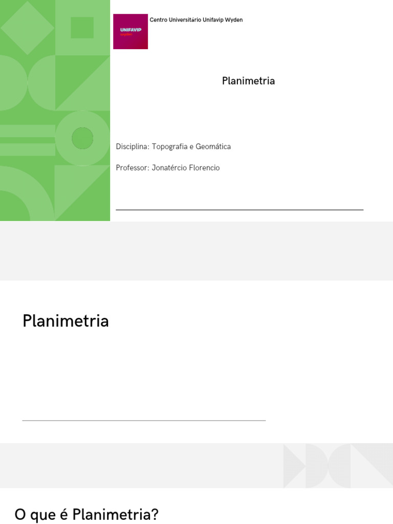 Planimetria 1 | PDF