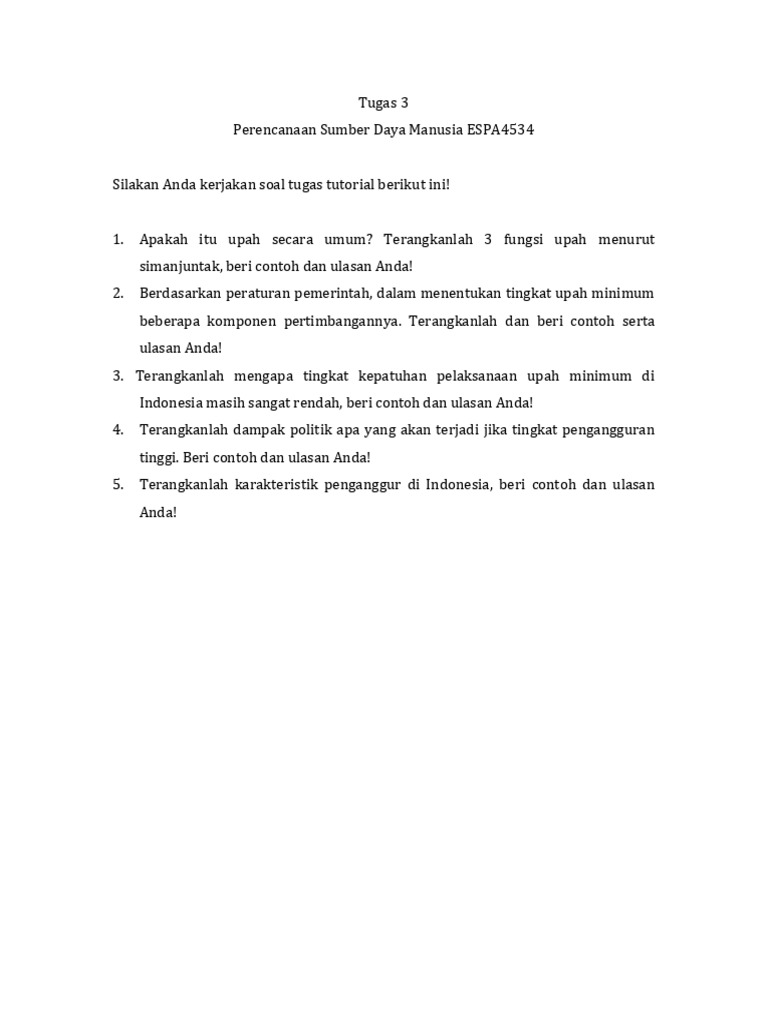 Tugas Tutorial 3-Espa4534 | PDF