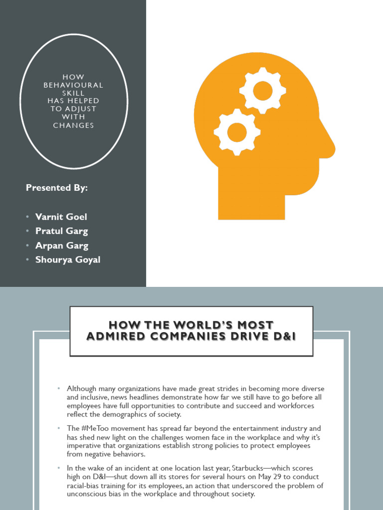 Bs Psda-2 How Behavioural Skill Helped With Adjusting Changes | PDF