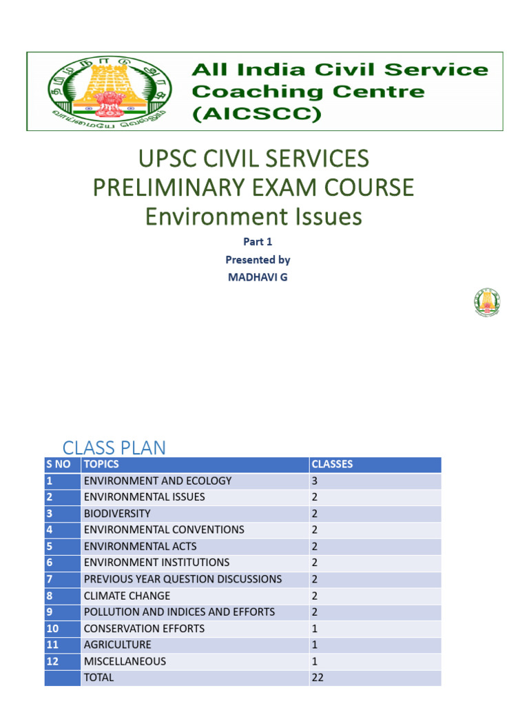 Environment Issues Part 1 | PDF