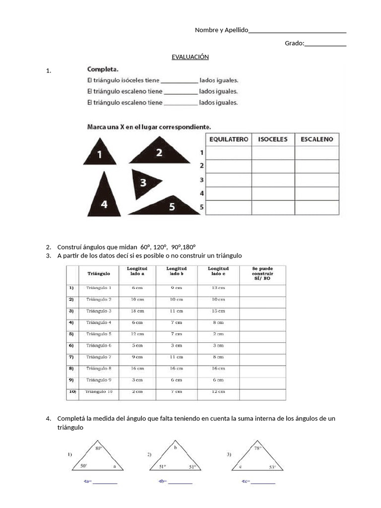 Ev. Triangulos | PDF