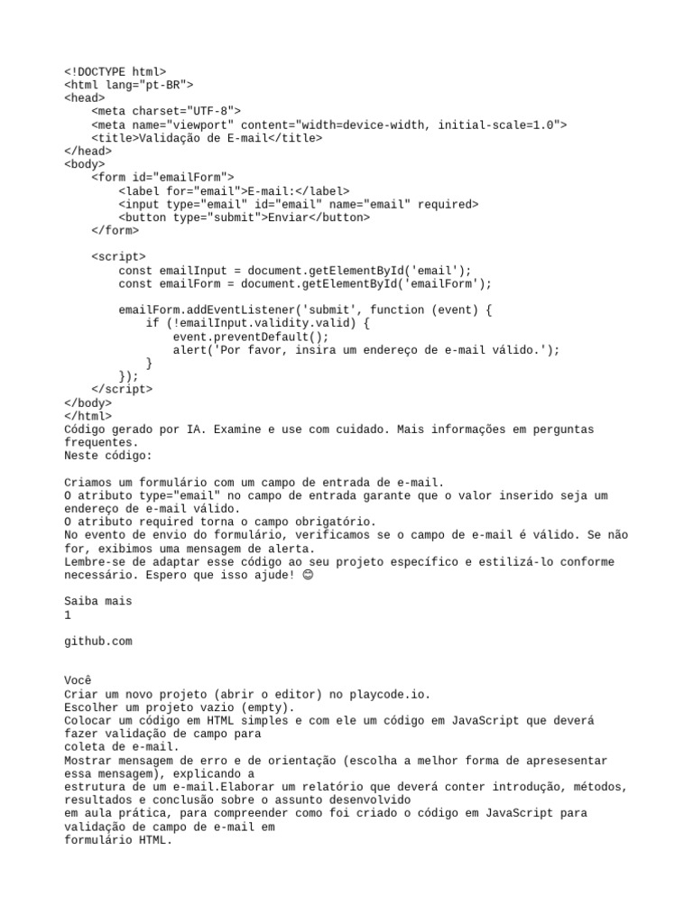 Codigo Portfolio Desenvolvimento em Javascript | PDF