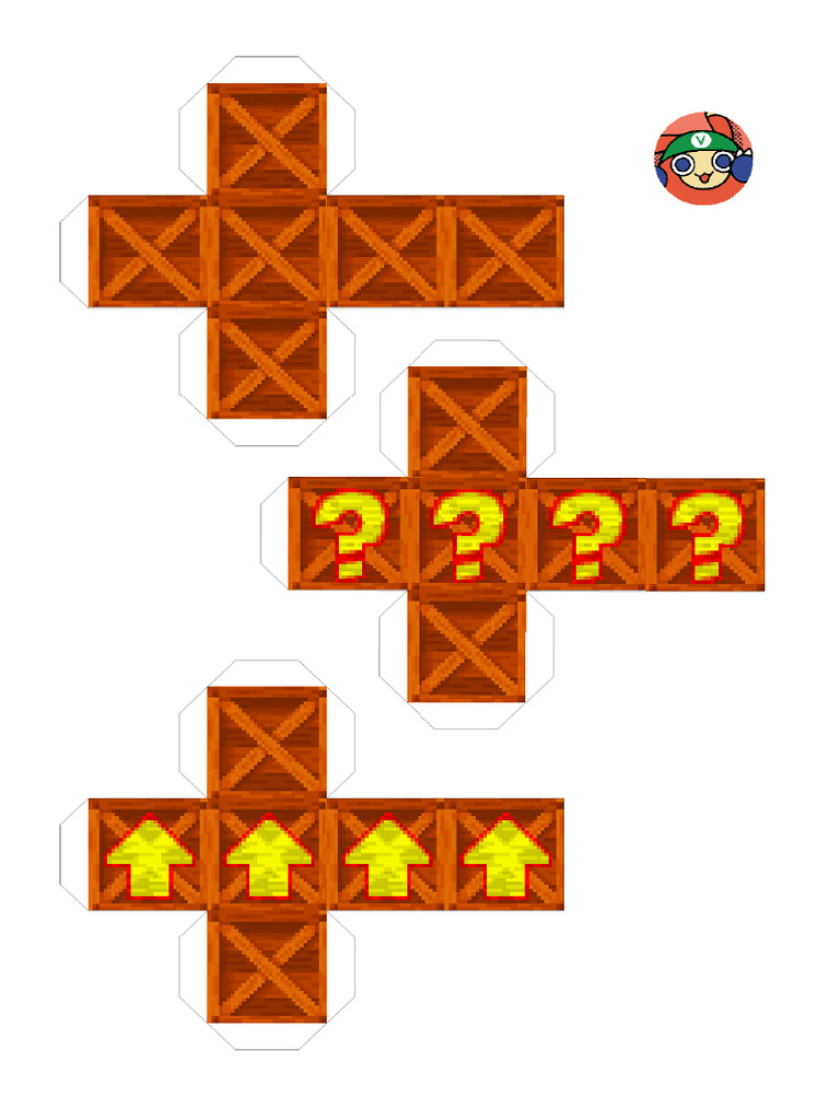 Crash Bandicoot Series Crates Lineless | PDF