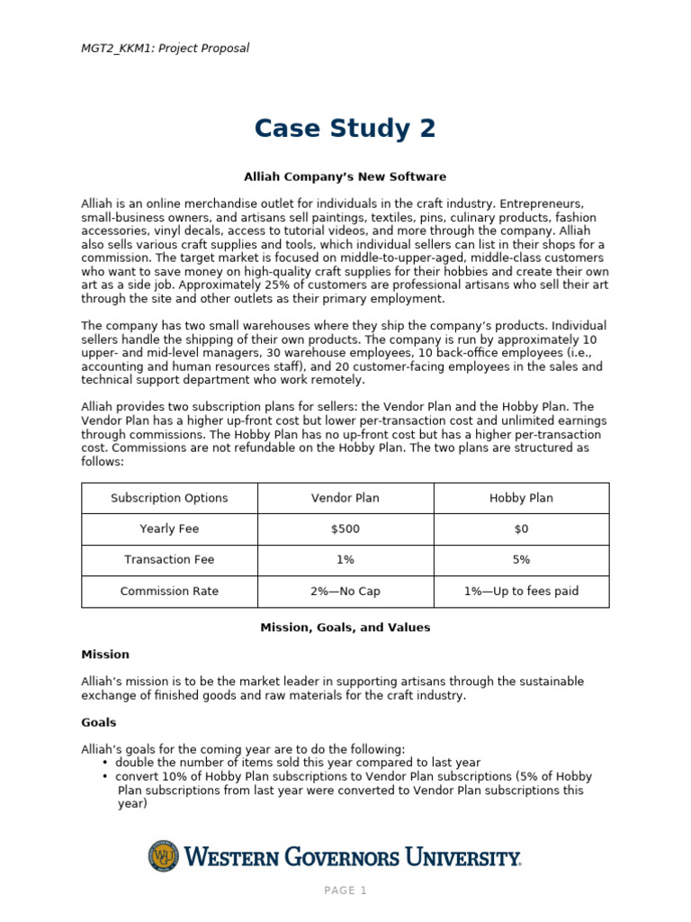 Case Study 2 - v2 | PDF