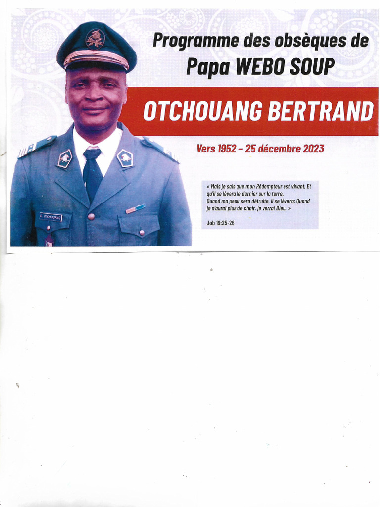 Programme de Deuil | PDF