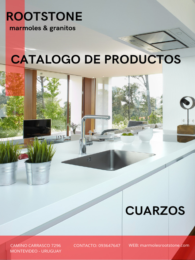 CATALOGO CUARZOS 2022 - Rootstone | PDF | Hogar, jardinería y bricolaje