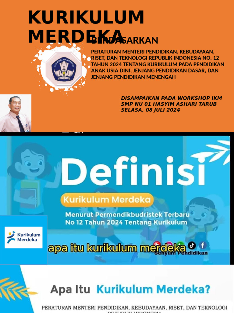 Kurikulum Merdeka Versi Tahun 2024 | PDF