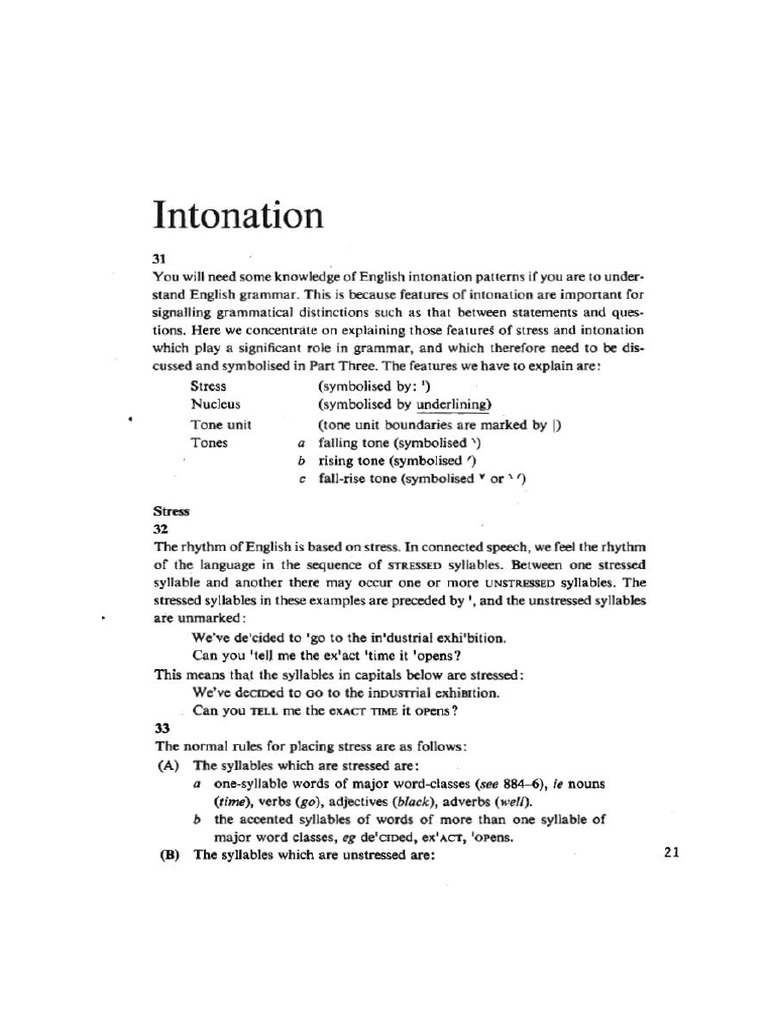 Leech Intonation | PDF