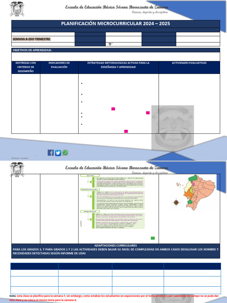 Semana 8 - 2do - Trim - Eess - 30 Sept A 04 Octub - 24 | PDF