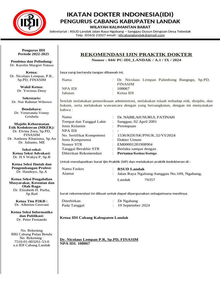Format IDI - Nabilah Nurul Fatimah | PDF