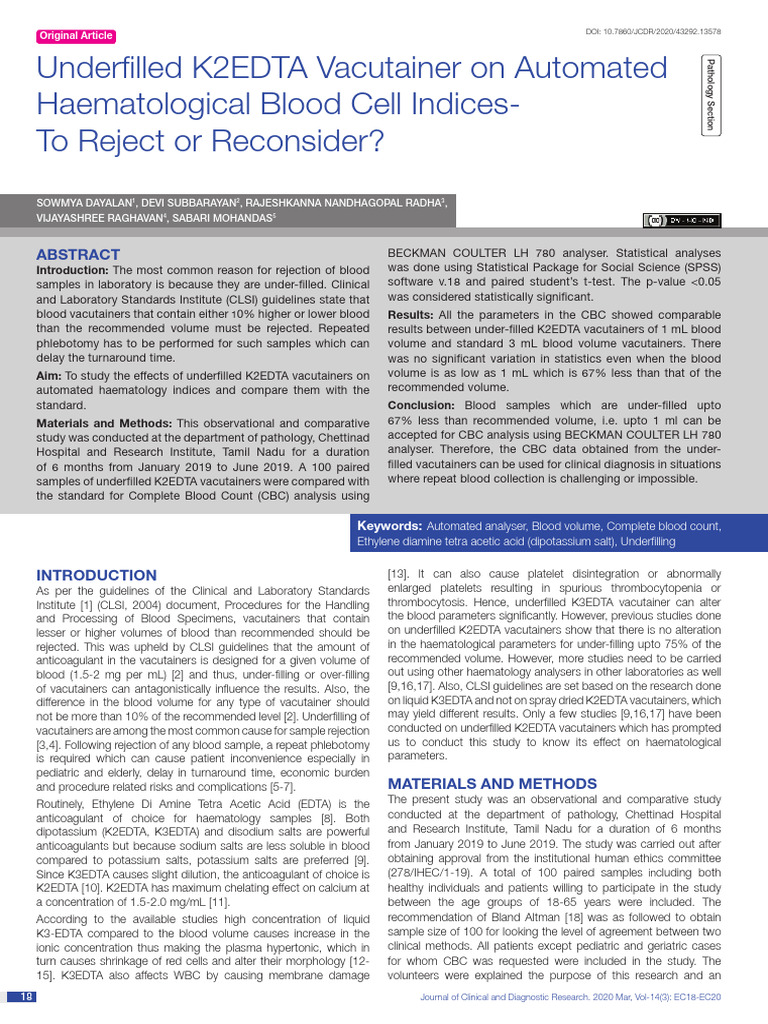Underfilled_K2EDTA_Vacutainer_on_Automat | PDF