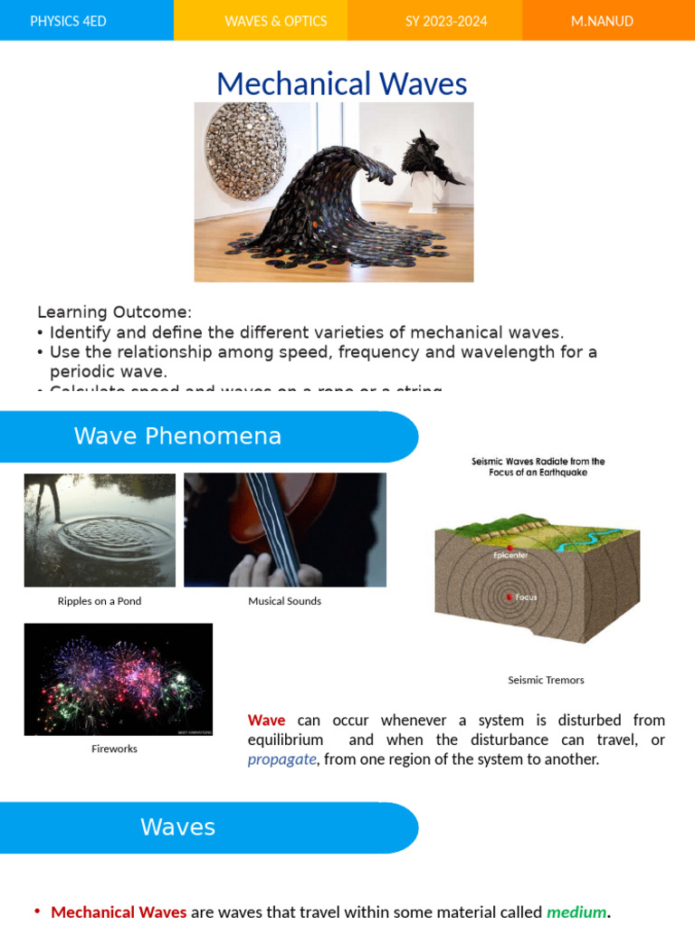 Types of Waves | PDF