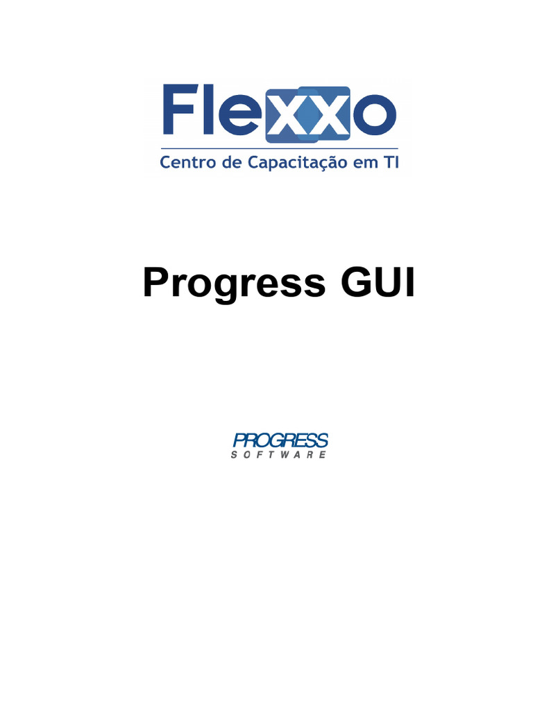 Progress GUI Concluída | PDF