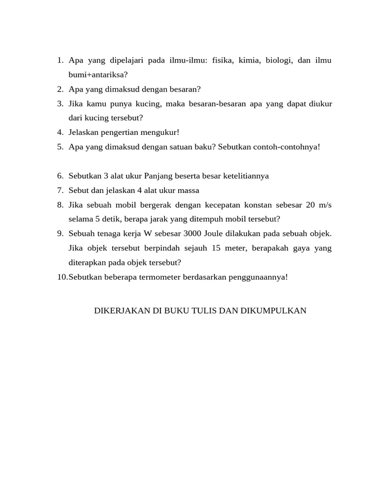 Apa Yang Dipelajari Pada Ilmu | PDF