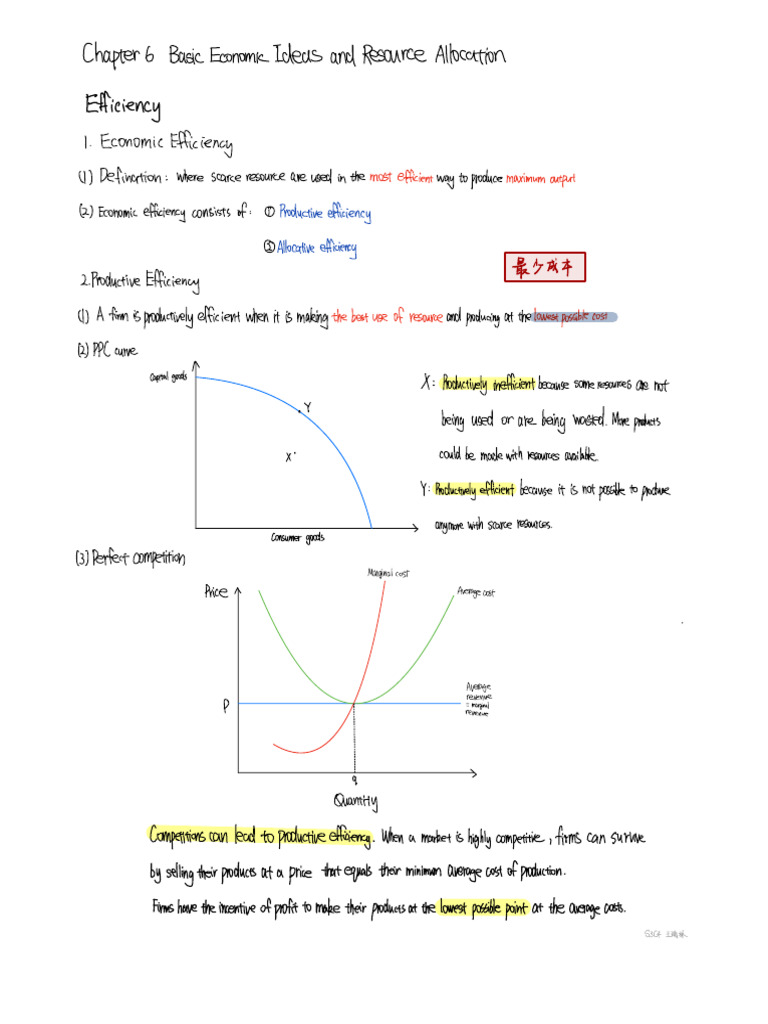 A2 Econ Notes | PDF
