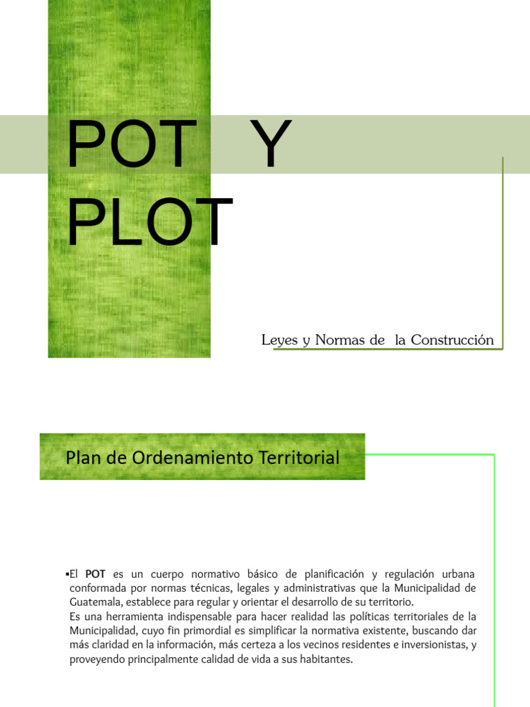 POT Y PLOT .pptx (2) | PDF