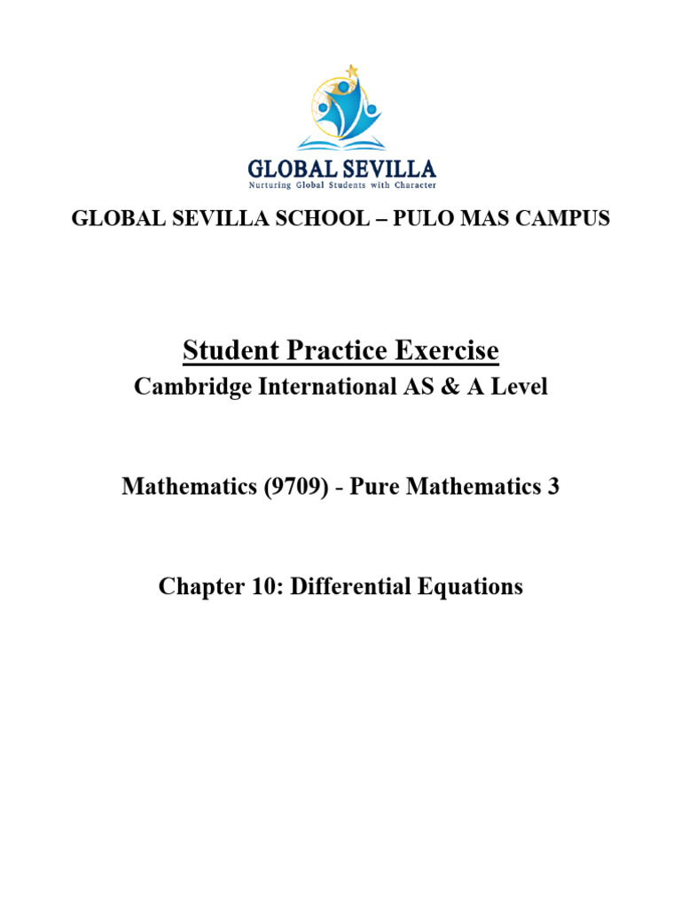 Advanced Math Practice Guide | PDF