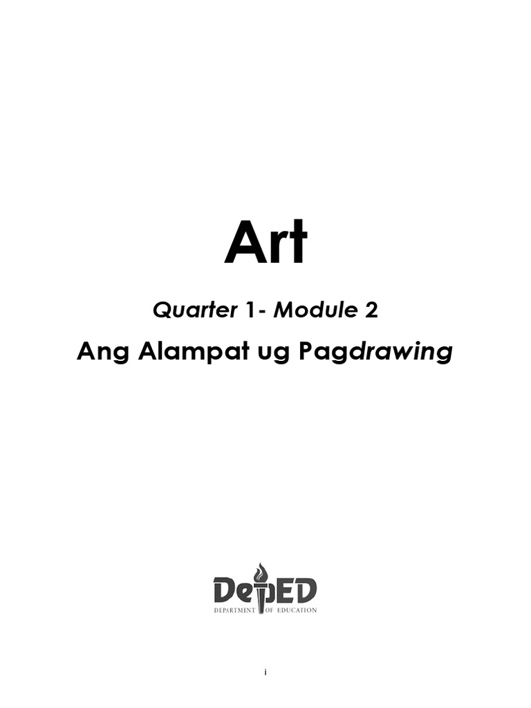 Module 2 Art 2 1st Grading Week 1 4 PDF | PDF