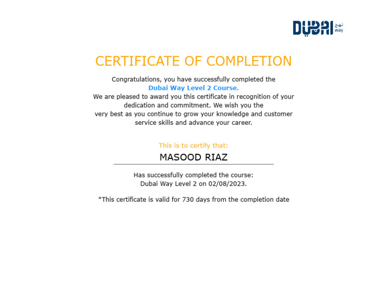 Dubai Way | PDF