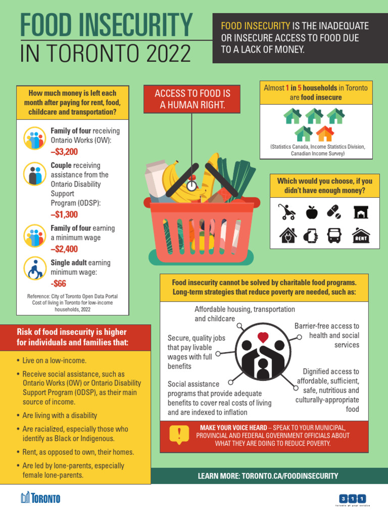 999f 9892 DS 23 0037 Food Insecurity Infographic FinalAODA | PDF