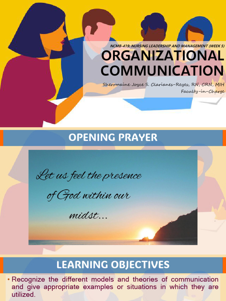 Module 5 - Organizational Communication | PDF
