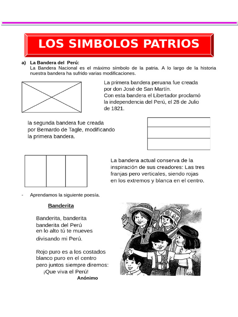 Los Simbolos Patrios | PDF