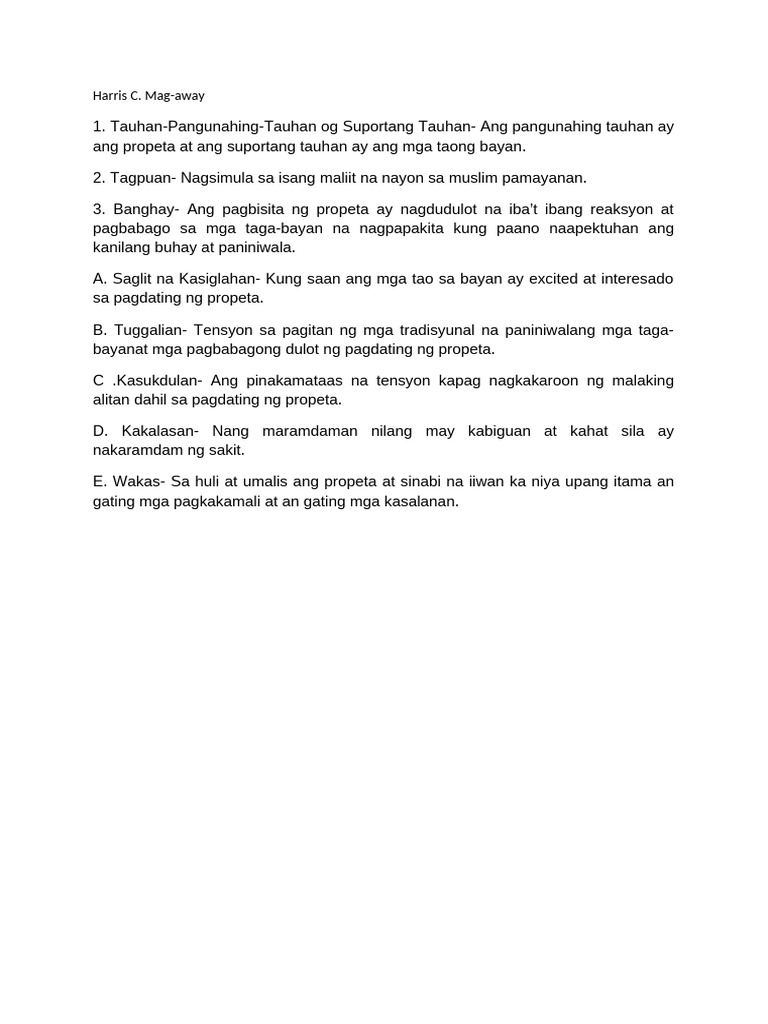 Dumalaw and Propeta Sa Bayan Ko | PDF