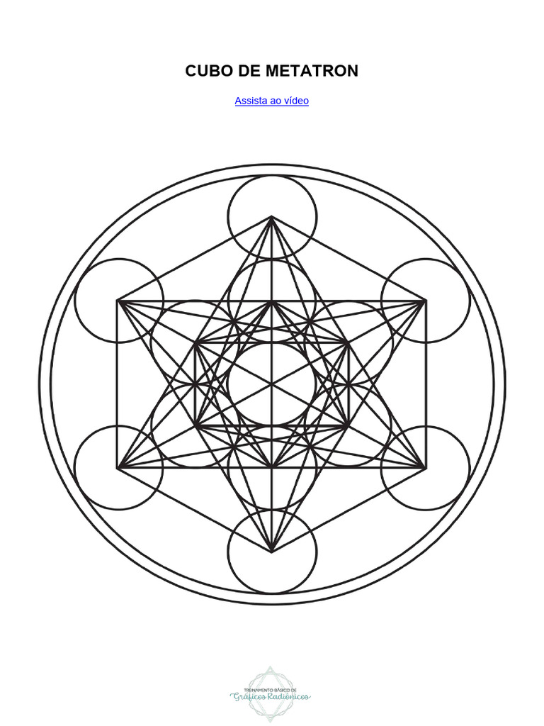 Grupo de Estudos - Cubo de Metatron | PDF