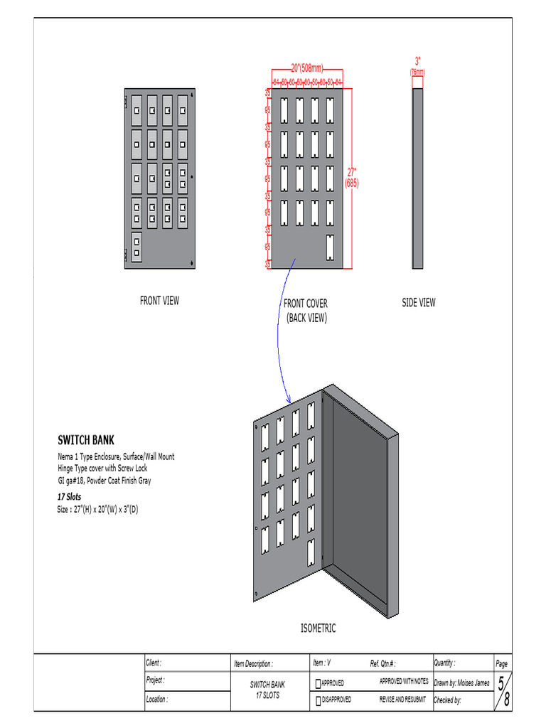 SWITCH BANK 17 SLOTS | PDF
