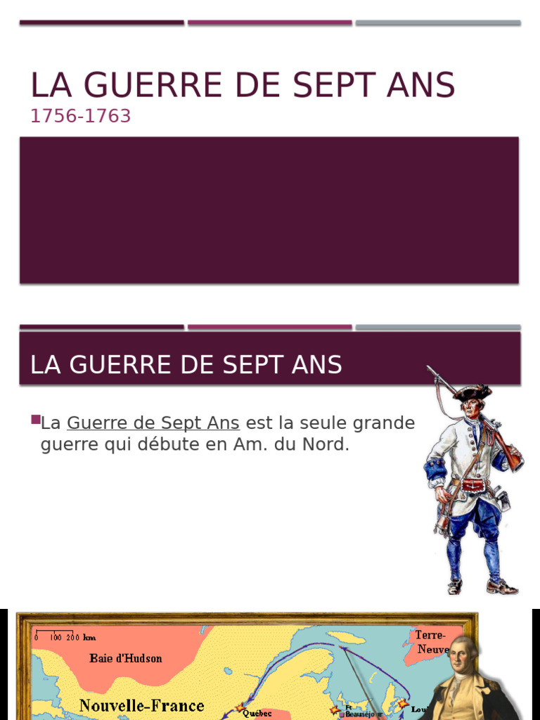 8 - La Guerre de Sept Ans 1756-1763 | PDF