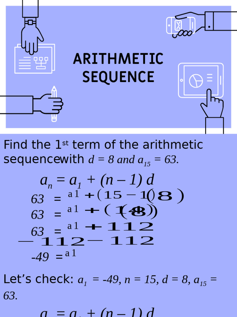 ARITHMETIC SEQUENCE v2 | PDF