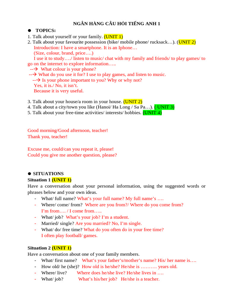 NHCH Ta1 Hk3 NH 23 Final | PDF
