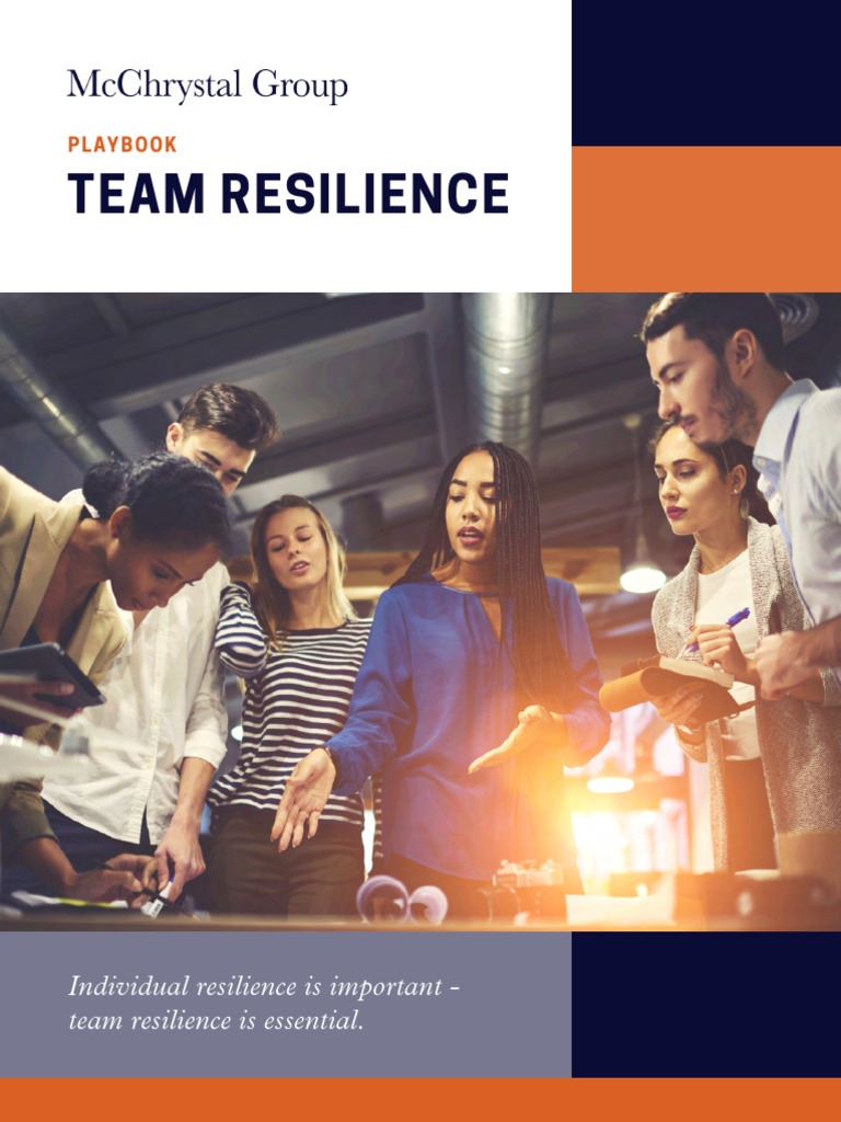 Team Resilience Playbook - McChrystal - 2024 | PDF