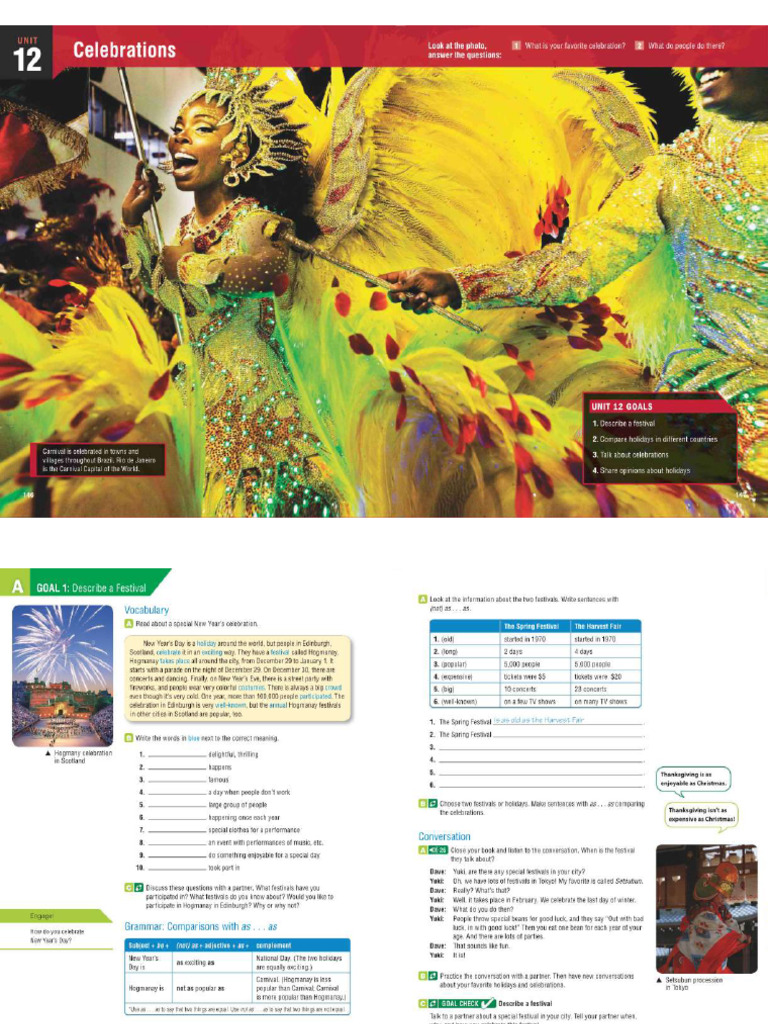 Book 2 - Unit 12 | PDF