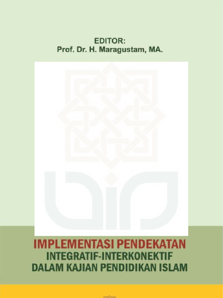 M Amin Abdullah, DKK - Implementasi Pendekatan Integratif-Interkonektif ...