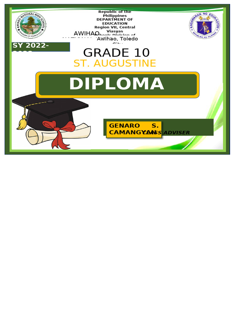 DIPLOMA-COVER-PAGE (1) | PDF