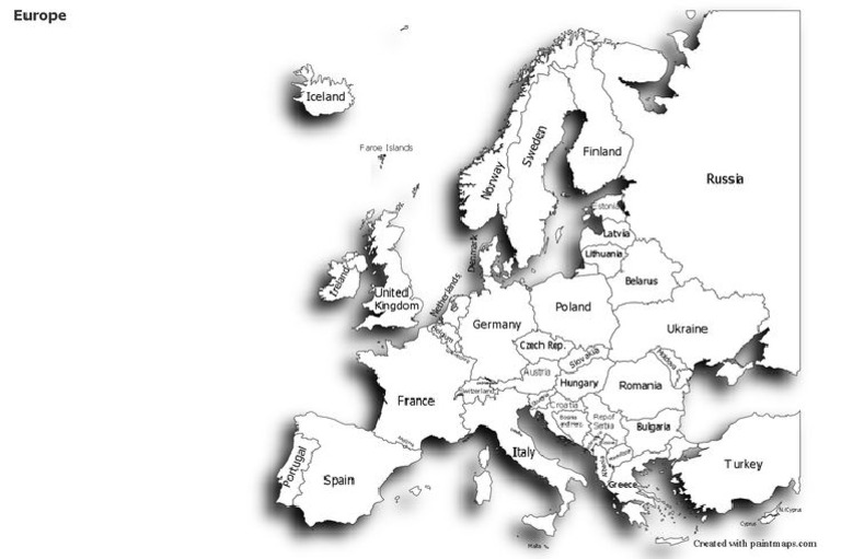 Mapas de Muestra para Europa | PDF
