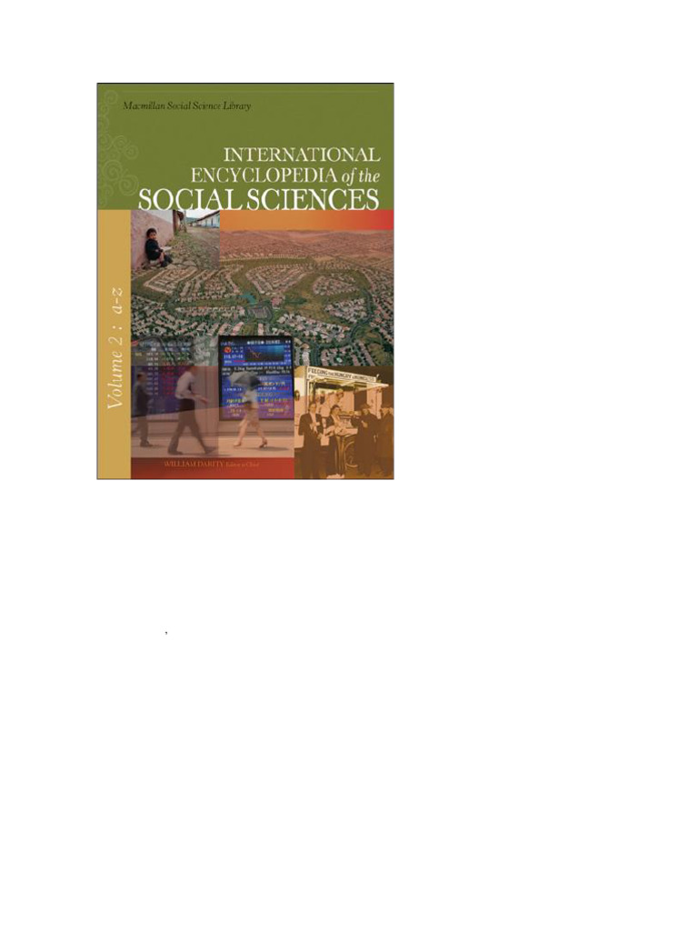 INTERNATIONAL ENCYCLOPEDIA OF THE SOCIAL SCIENCES Social System | PDF