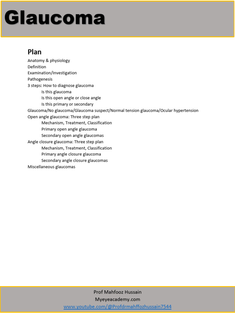 2.4 Glaucoma PDF | PDF