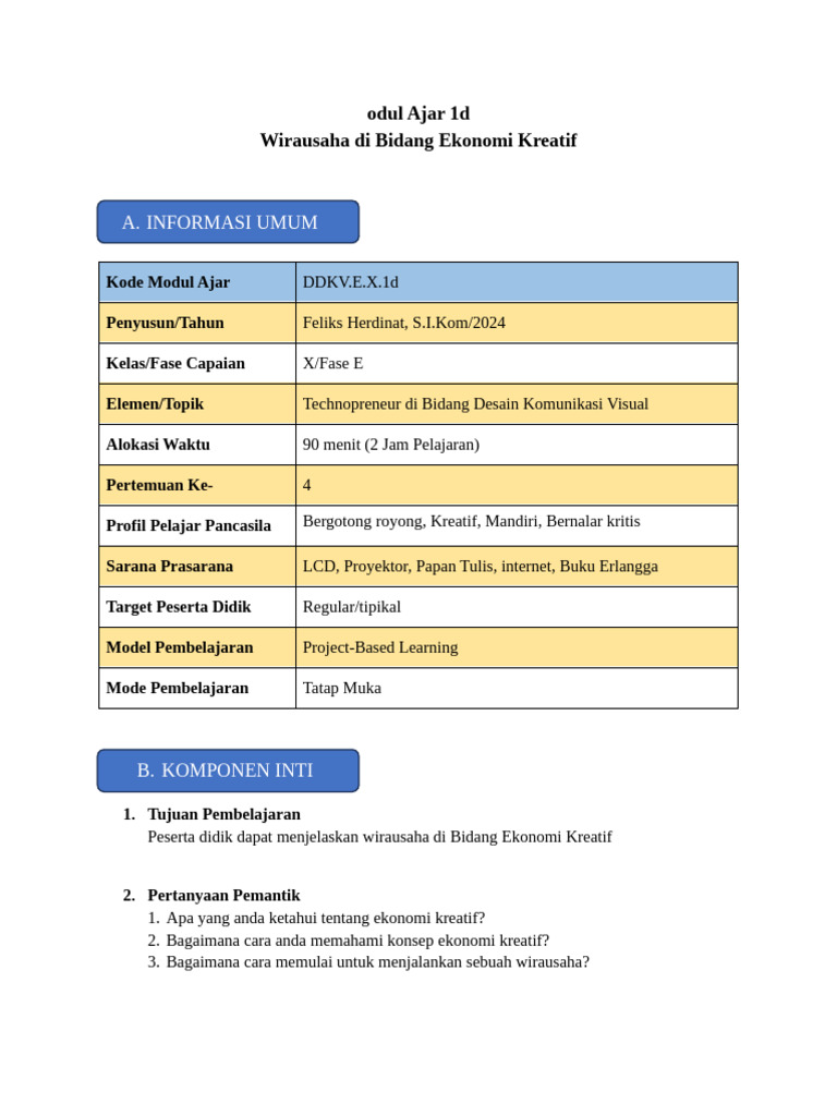 Peluang Usaha Di Bidang Desain Komunikasi Visual2 | PDF