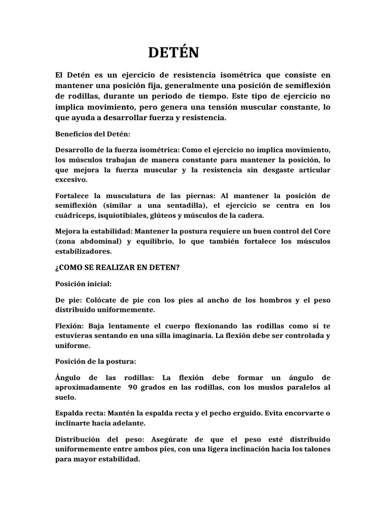 DETÉN | PDF | Crecimiento personal y profesional