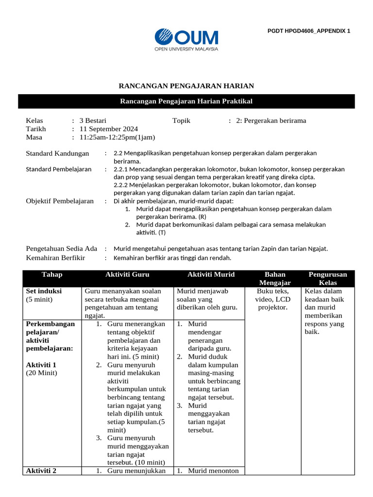 RPH 11 September 24 (PJK) | PDF